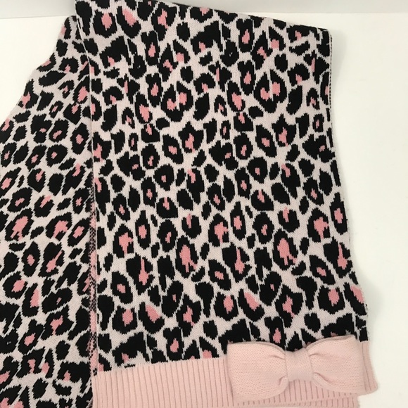kate spade | Accessories | Kate Spade Leopard Cheetah Jacquard Muffler ...